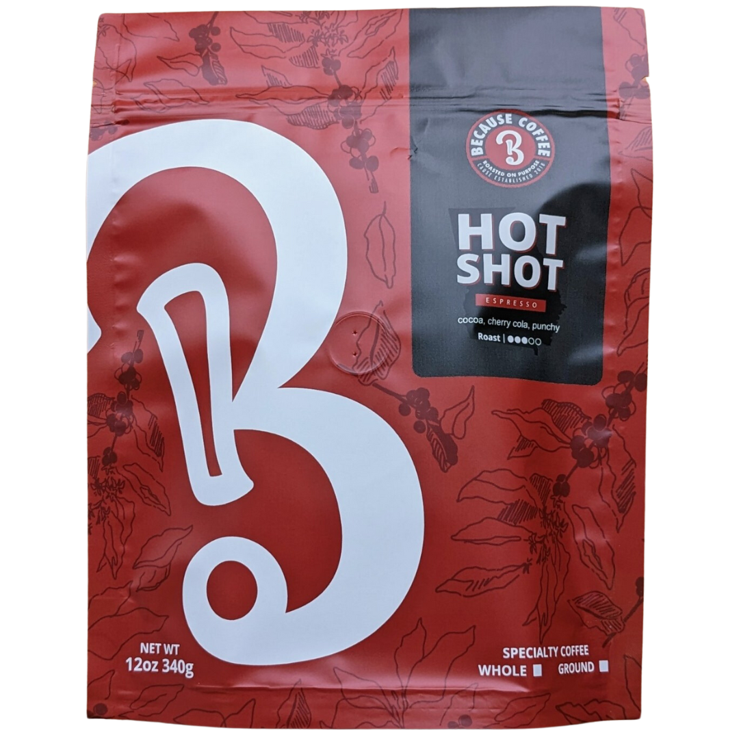 Hot Shot Espresso Blend Because Coffee Store Hot Shot Espresso Blend Because Coffee Store